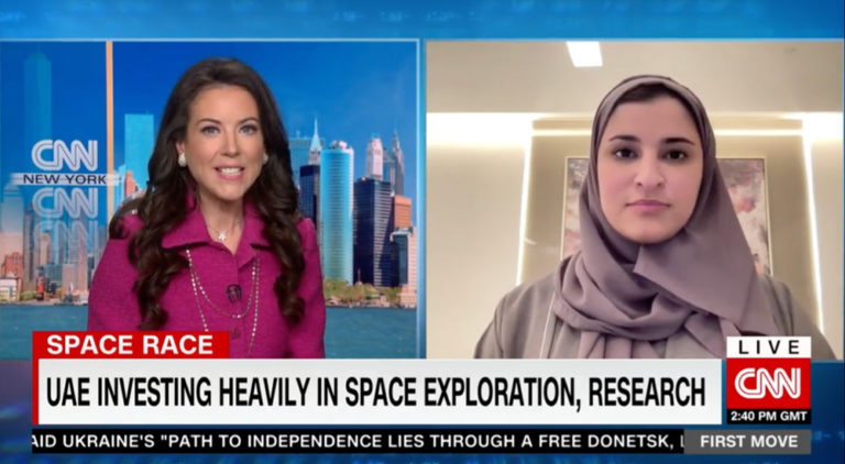 Chair of the UAE Space Agency, Sarah Al Amiri discusses UAE’s mission ...